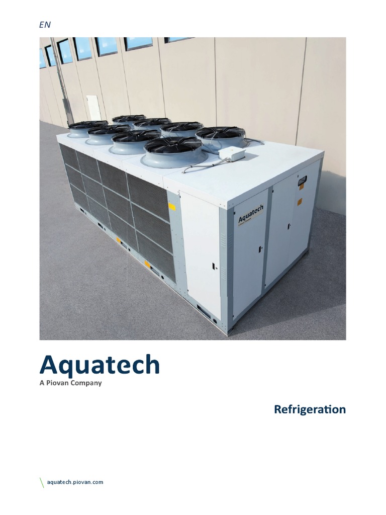 Refrigeration - EN-AQUATECH TANK CILLER PDF | Download Free PDF | Air Conditioning | Automation