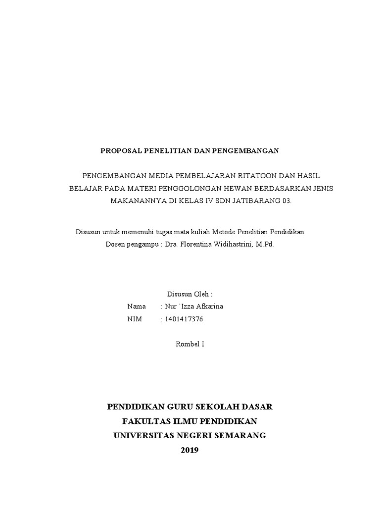 Pengembangan Media Pembelajaran Ritatoon dan Hasil Belajar | PDF