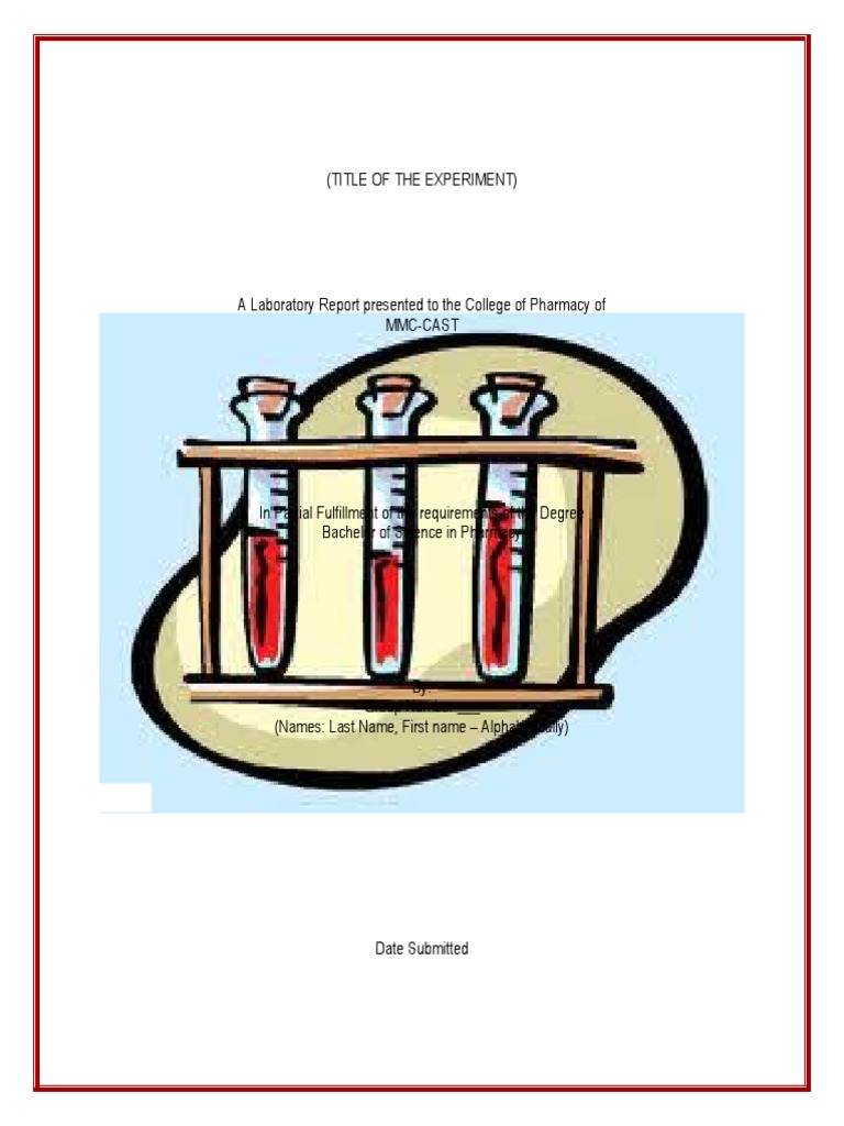 Identification of The Unknown Compound - Lab Report Format | PDF ...