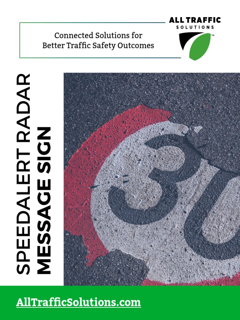 SpeedAlert Radar Message Sign WEB 050117 | PDF | Traffic | Cloud Computing