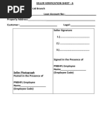 Declaration For Signing in Vernacular Language | PDF