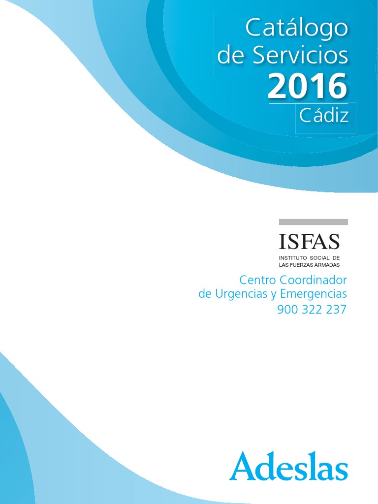 Catalogo Isfas Cadiz 2016 | PDF | Hospital | Medicina