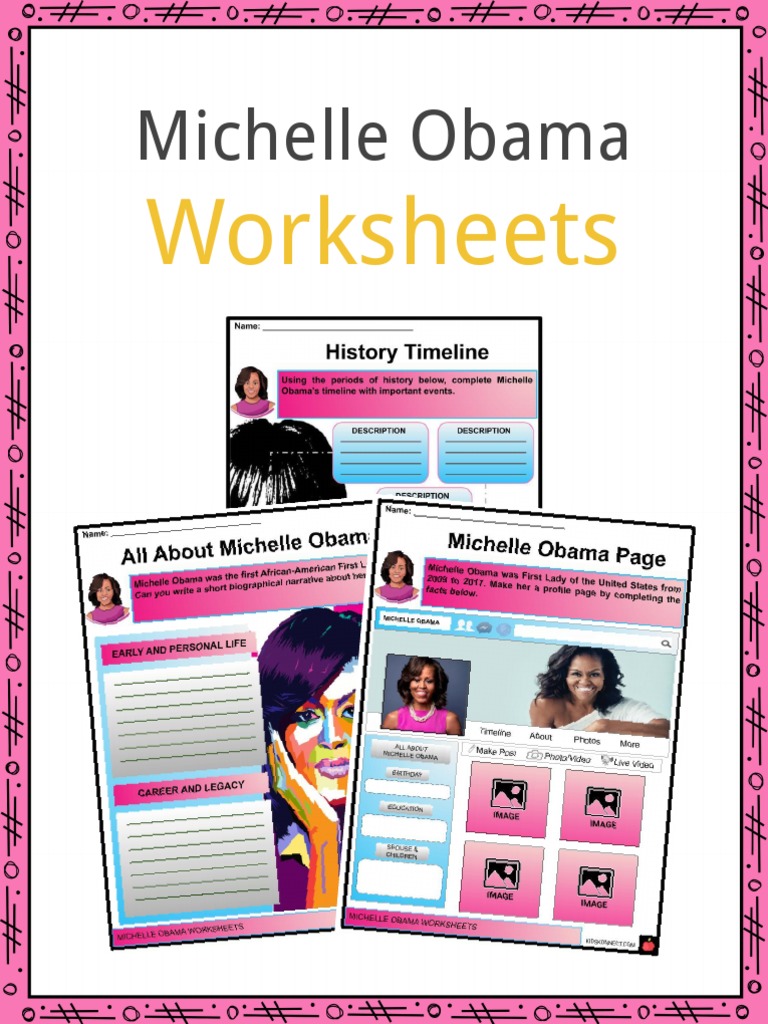 Sample Michelle Obama Worksheets | PDF | Michelle Obama