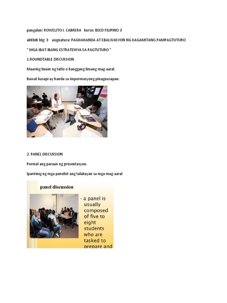 ROWELITO CABRERA (Awtput 3) PAGHAHANDA AT EBALWASYON NG KAGAMITANG ...