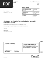 PD7A - Statement of Account For Current Source Deductions: Canada ...