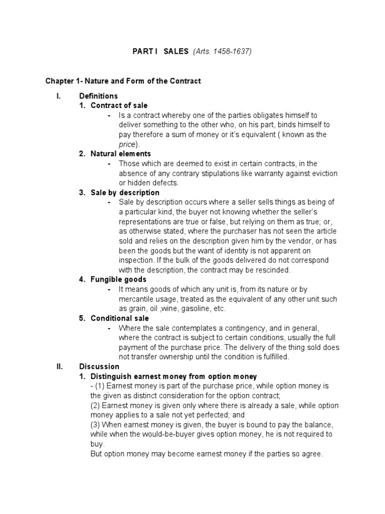 Chapter 1-3 Law On Sales | PDF | Foreclosure | Government Information