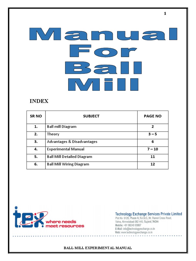 A Comprehensive Guide to Conducting Ball Mill Experiments: Including ...