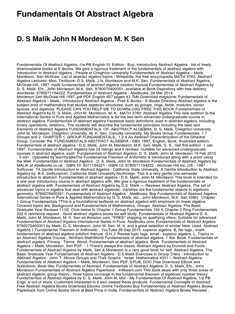 26cb PDF | PDF | Abstract Algebra | Algebra