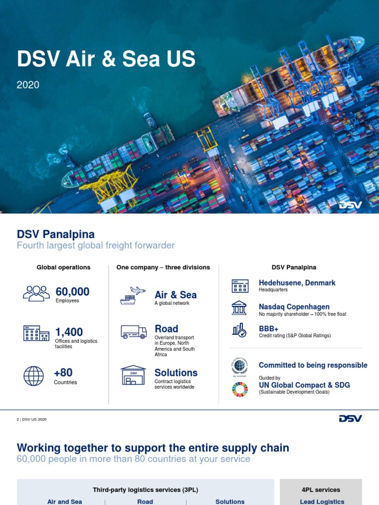 DSV US Presentation v2 PDF | PDF | Trade | Services (Economics)