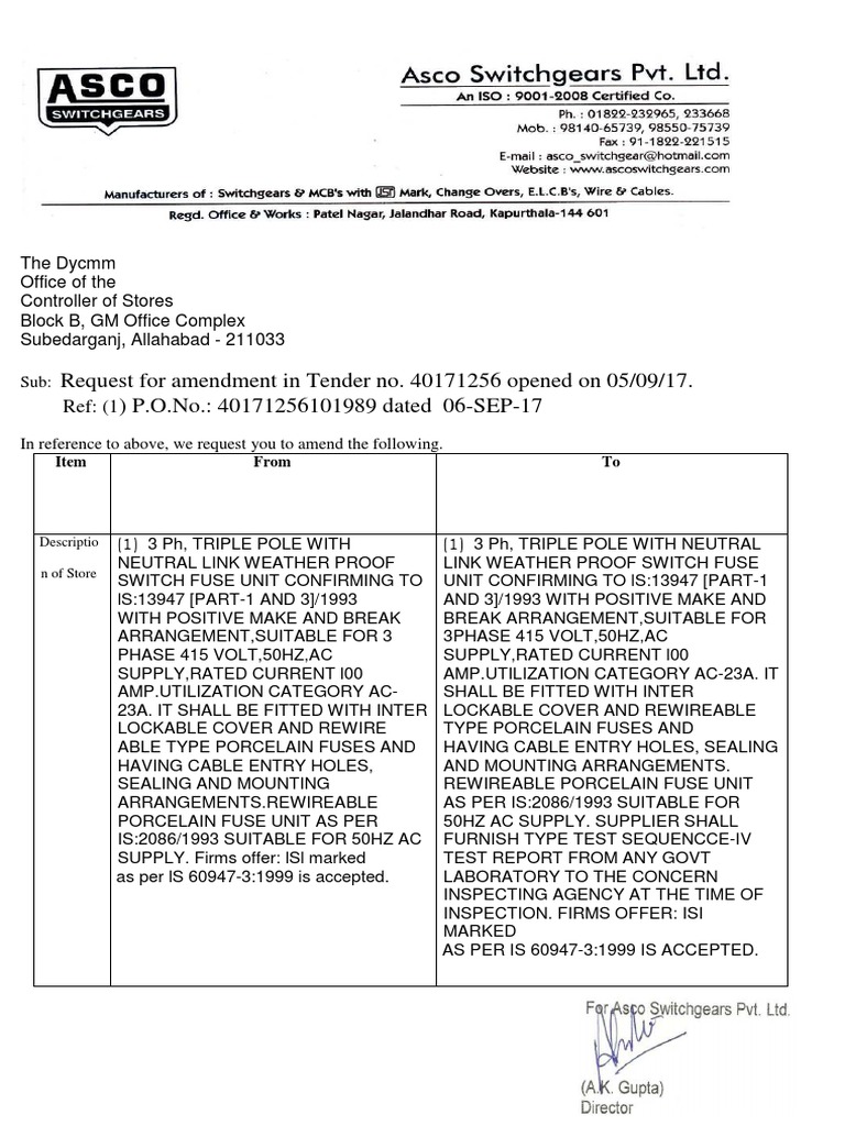 Amd Letter | PDF
