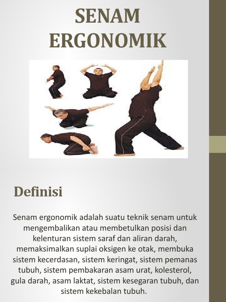 Senam Ergonomik | PDF