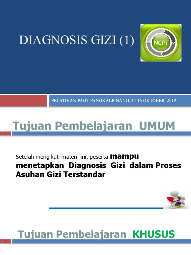 3a. DIAGNOSIS GIZI 1 | PDF