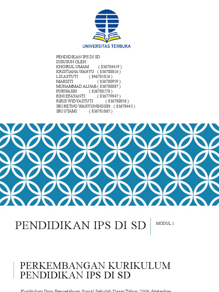 Pendidikan Ips Di SD | PDF