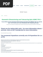 GD&T Practice Questions and Answers | PDF | Engineering Tolerance ...