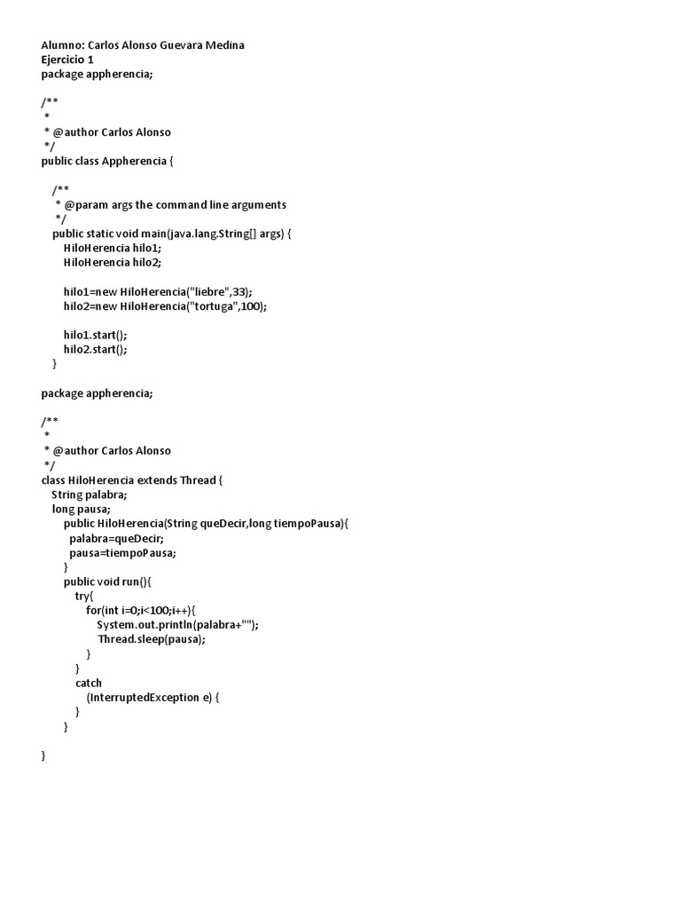 Semaforos en Java | PDF | Informática y tecnología de la información | Science