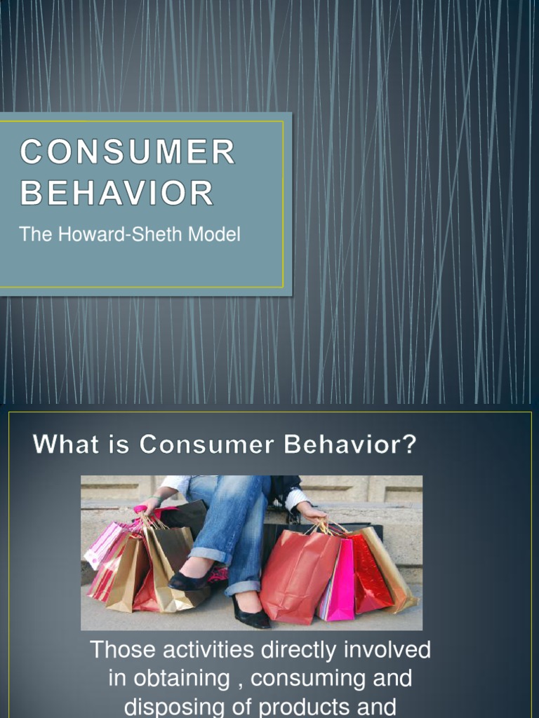 Howard Sheth Model | PDF | Behavior | Brand
