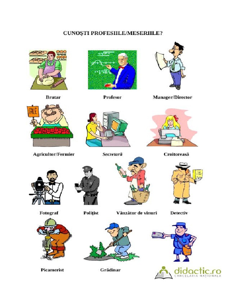 Meserii Imagini | PDF