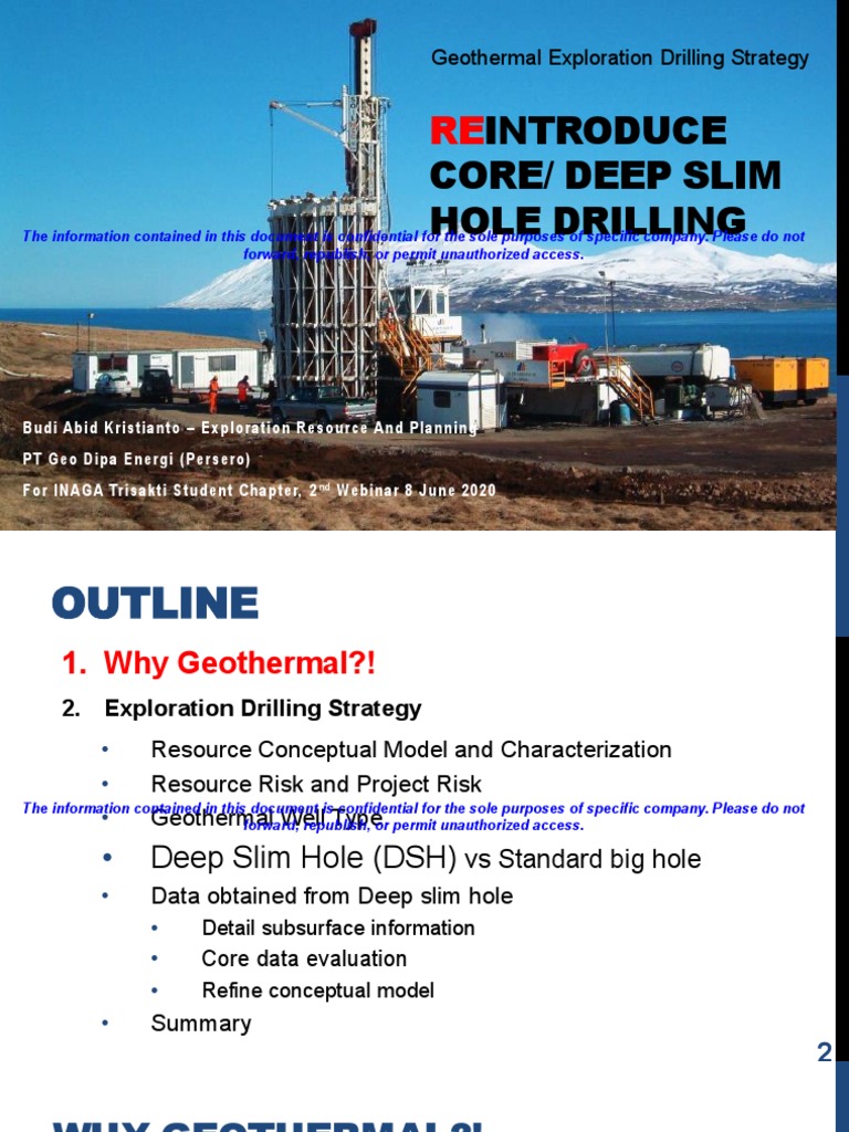 Exploration Strategy Using Deep Slimhole Drilling | PDF | Rock (Geology ...