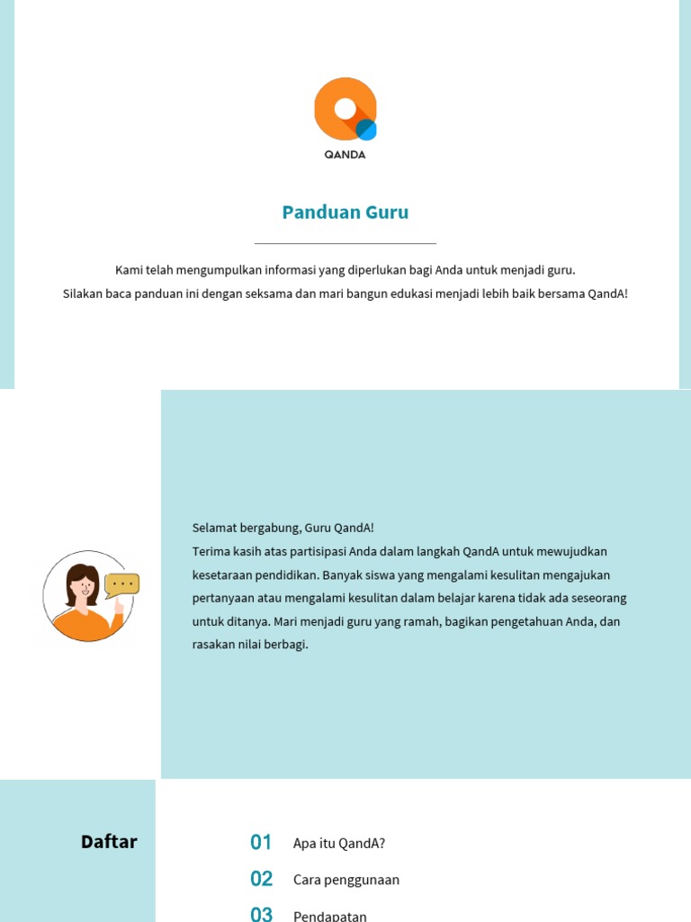 Qanda Teacher Guide Id PDF | PDF