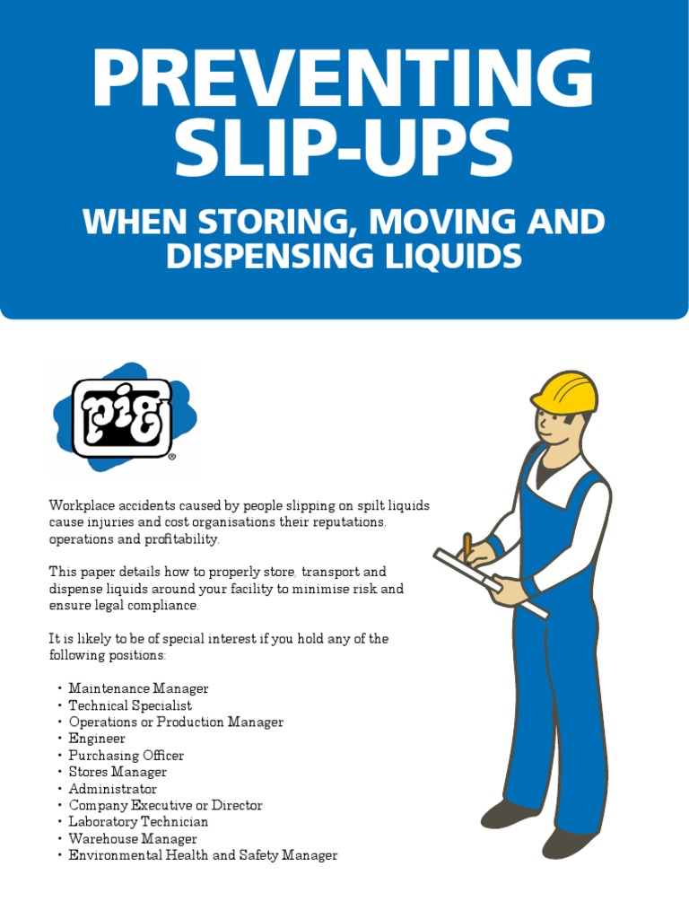Preventing Slip Ups | PDF