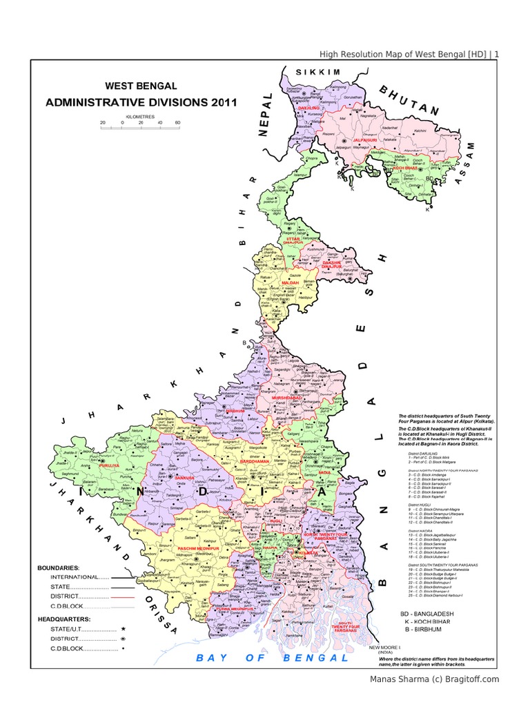 Bangal Map