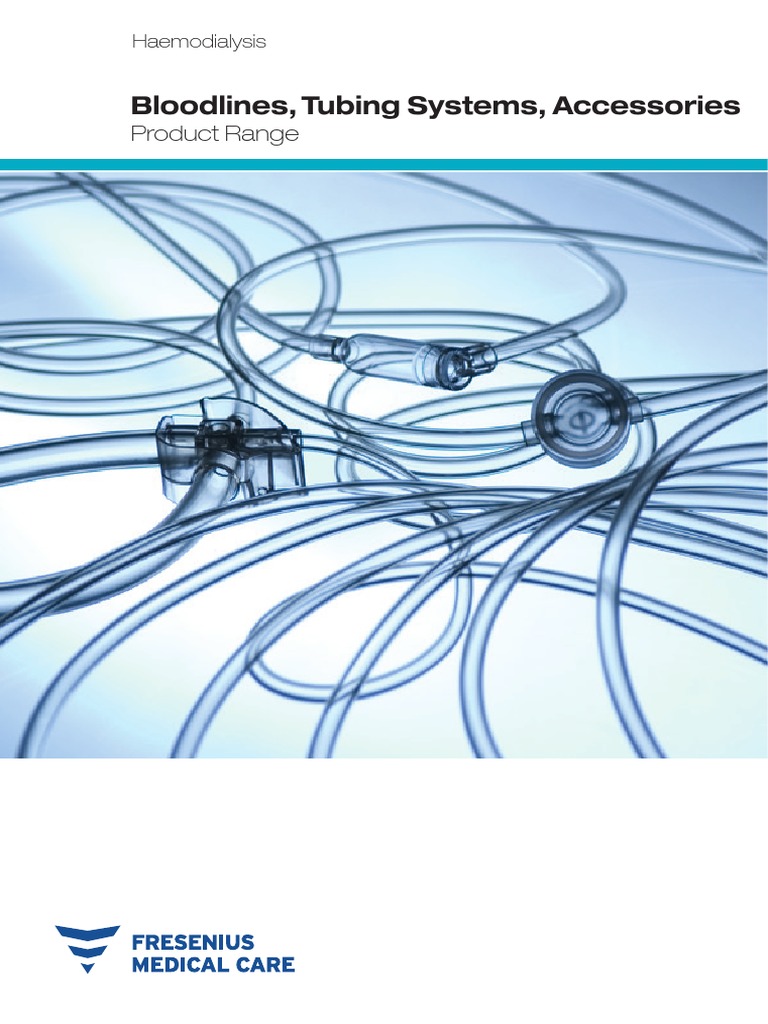 Bloodlines, Tubing Systems, Accessories: Product Range | PDF | Dialysis ...