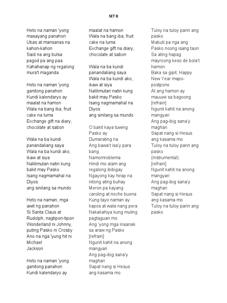Heto Na Naman | PDF