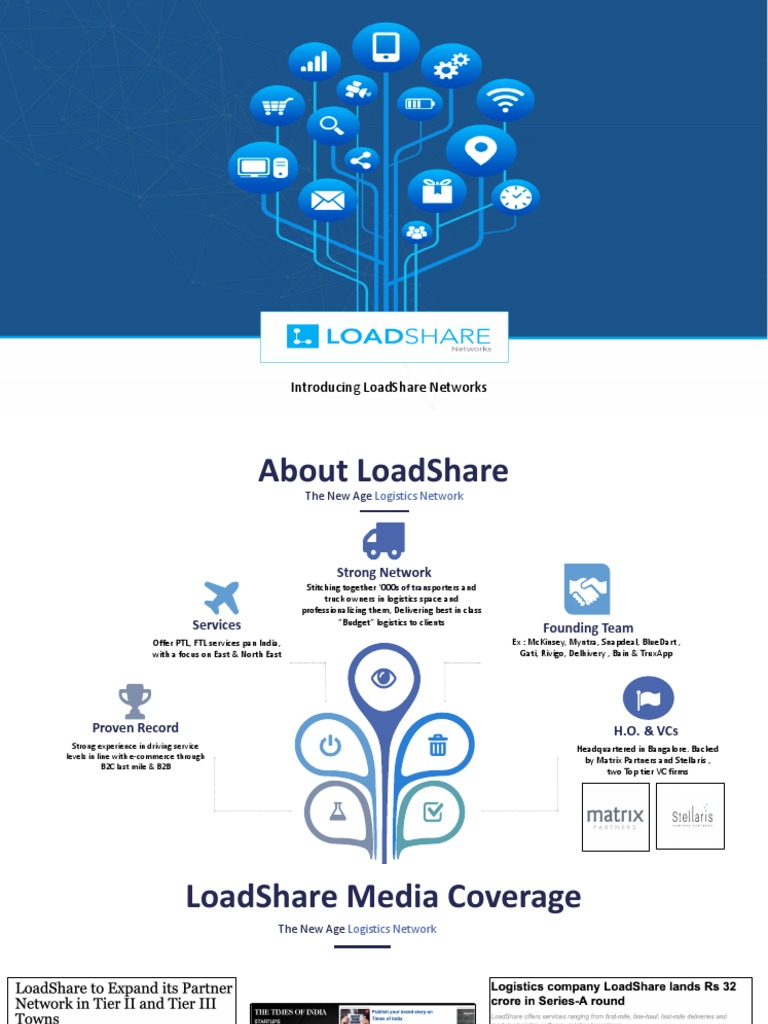 LoadShare Networks Company Profile Apr 2019 | PDF | Supply Chain ...