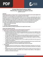 SOP Container Loading and Unloading | PDF | Forklift | Stevedore