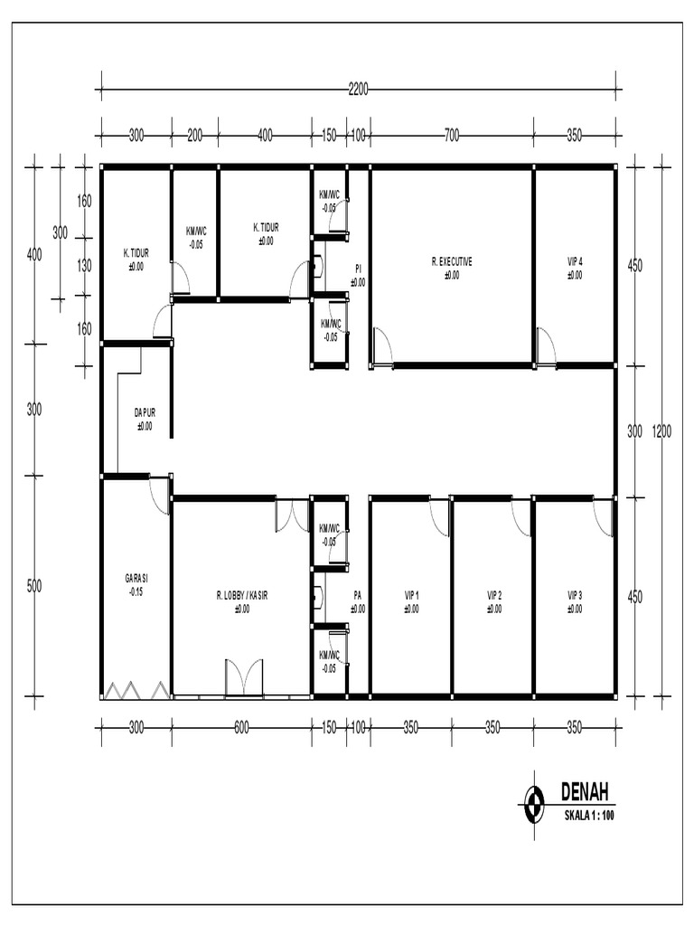 Denah Layout PDF | PDF
