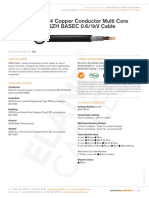 ACSR Conductor Data Sheets | PDF | Wire | Electrical Wiring