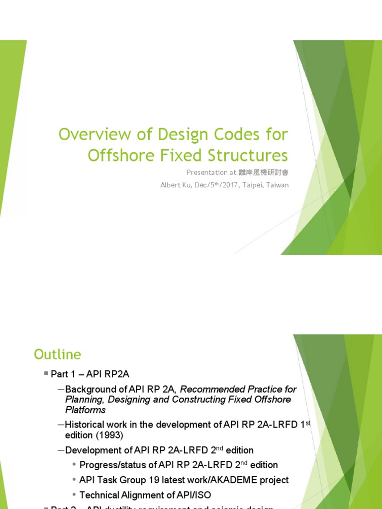 API RP 2A-LRFD Overview and Updates | PDF | Buckling | Civil Engineering