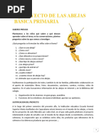Proyecto Las Abejas (3) Corregido | PDF | Abejas
