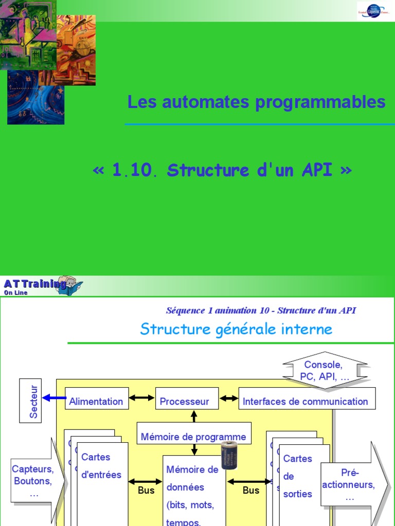 1.10.structure D'un API | PDF | Mémoire (informatique) | Processeur