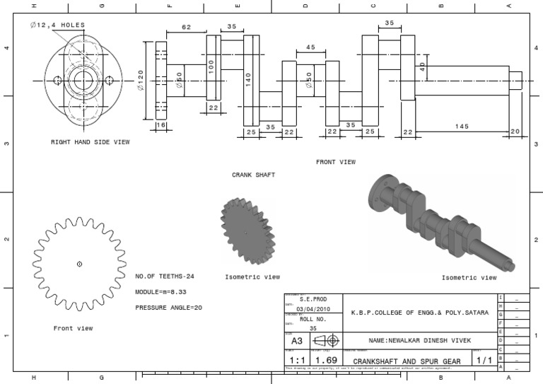 CRANKSHAFT | PDF | Machines | Mechanical Engineering