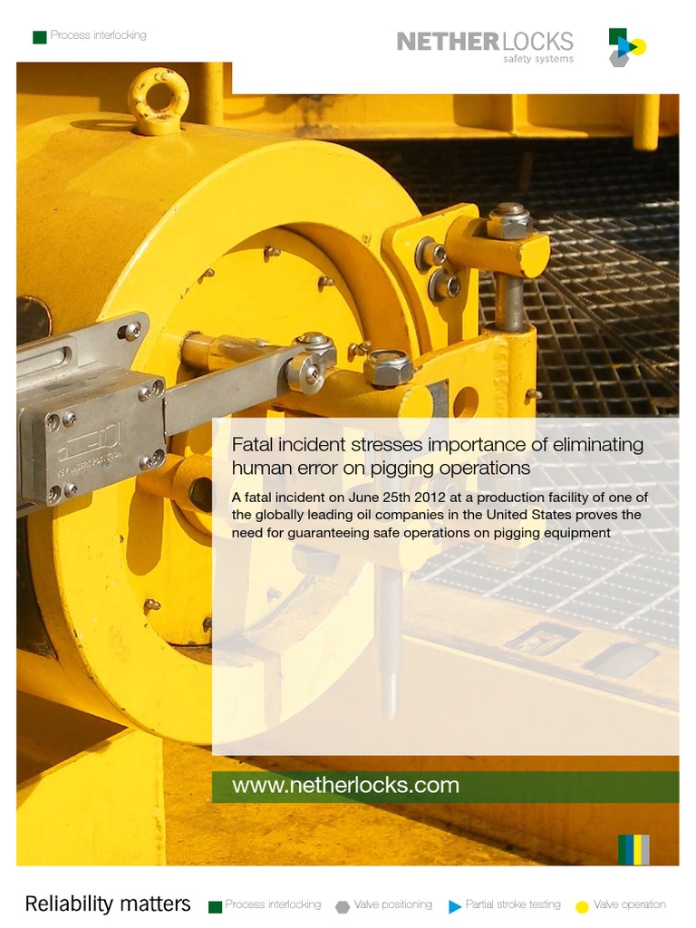 Enhancing Pigging Safety with Interlocking | PDF | Safety | Business