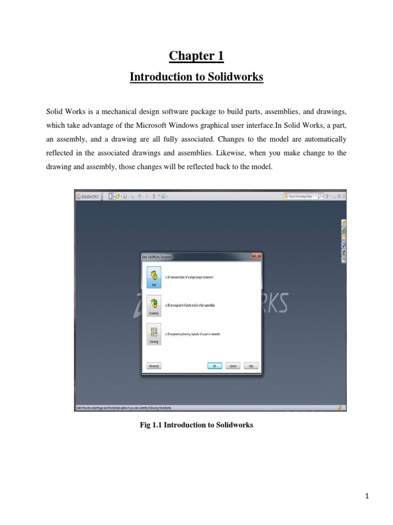 Solidworks Report | PDF | Graphical User Interfaces | Menu (Computing)