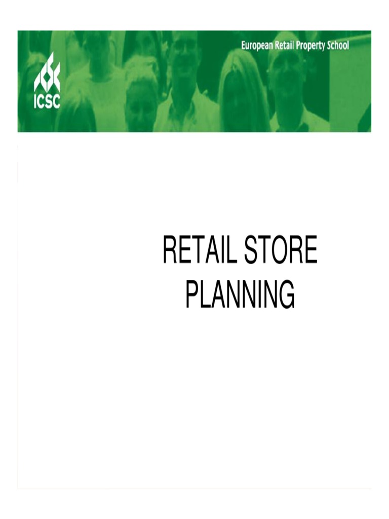 Retail Store Planning | PDF | Retail | Merchandising