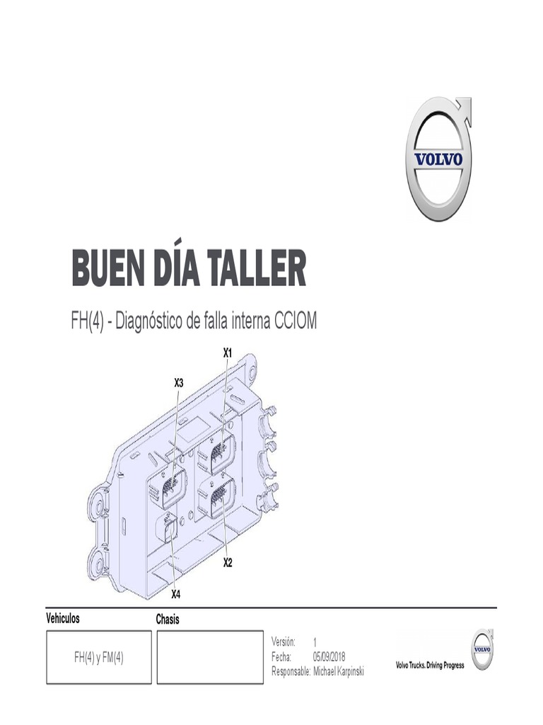07 - FH4 - Diagnostico de Falla Interna CCIOM | PDF | Vehículos ...