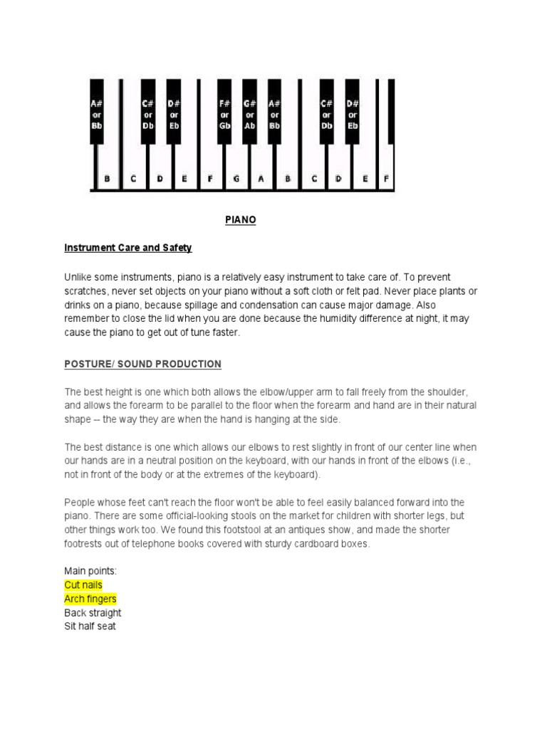 Piano Curriculum | PDF | Tempo | Piano