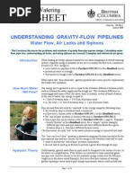How To Design A Gravity Flow Water System | PDF | Pipe (Fluid ...