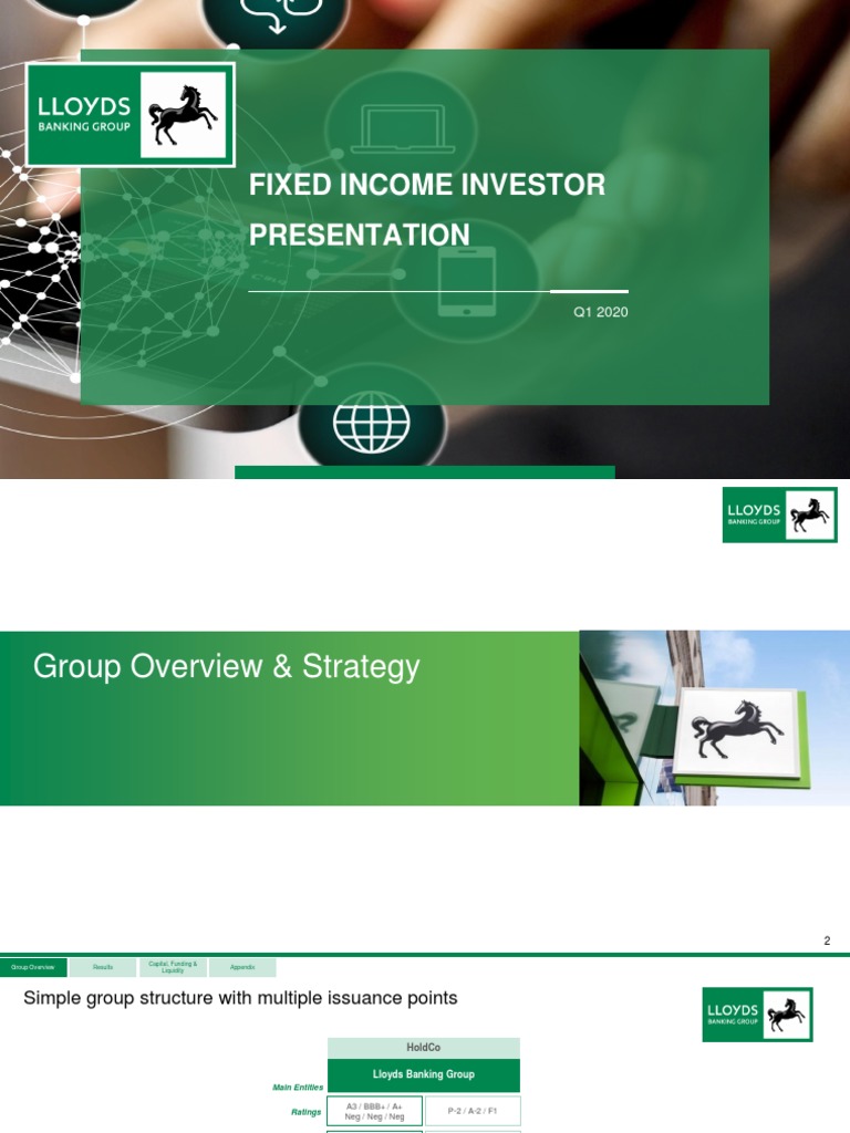 Q1 2020 Fixed Income Investor Overview | PDF | Credit | Finance & Money ...