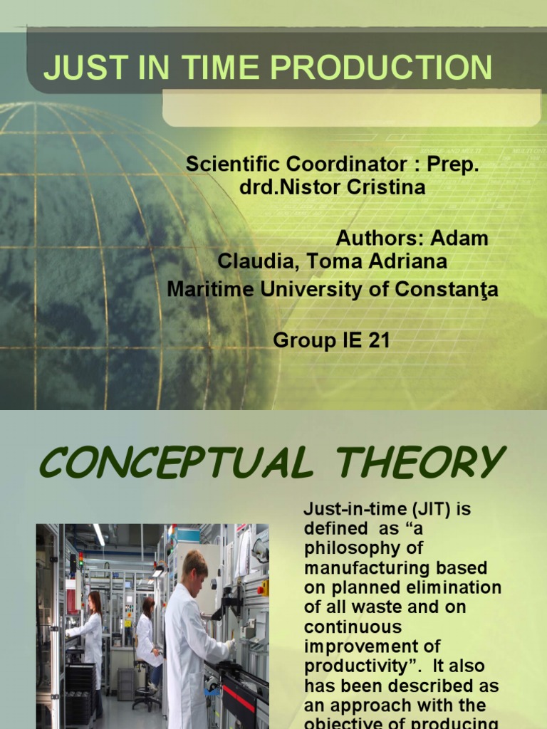 Just in Time Production1-1.1 | PDF | Lean Manufacturing | Economies