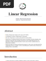 Linear Regression Cheat Sheet | PDF