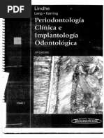 Periodontología Clínica e Implantología Odontológica 6ta Ed TOMO 1 y 2 ...