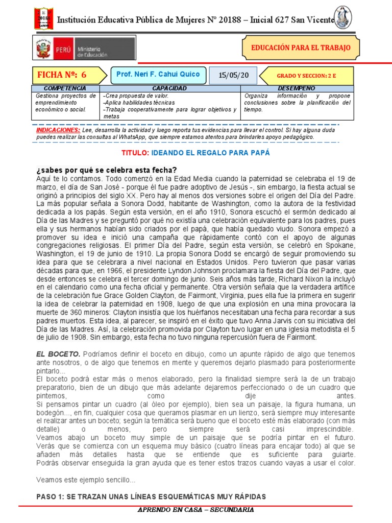 6 Practica de Ept 2º e | PDF | Dibujo | Pinturas