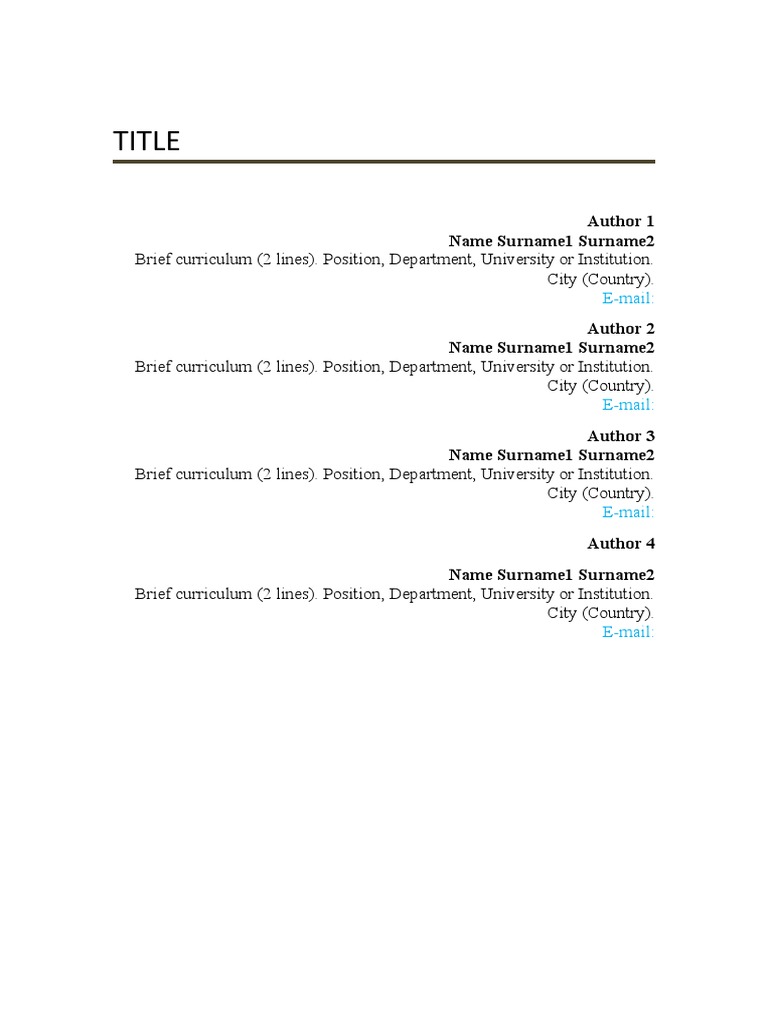 Academic Paper Formatting Guide | PDF | Typography | Written Communication