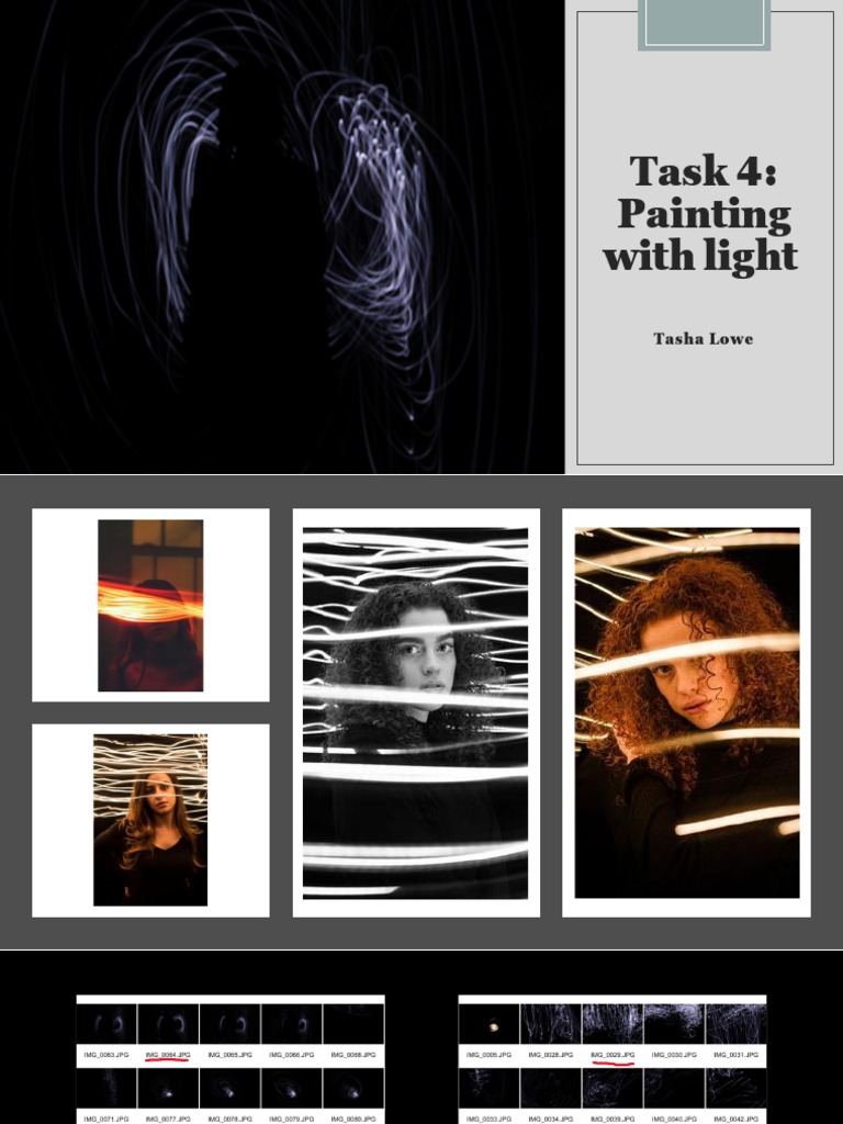 Light Painting Photography Techniques | PDF | Psychology | Cognitive ...