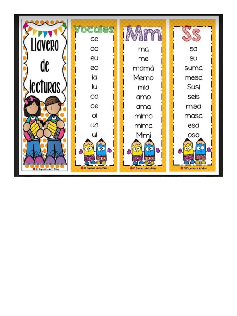 Llavero Lectura | PDF