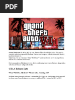 The GTA VI Document (v1.6) | PDF